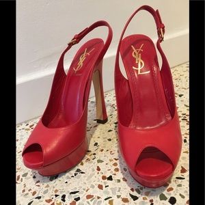 Yves Saint Laurent Shoes | Ysl Tribute Heels | Poshmark